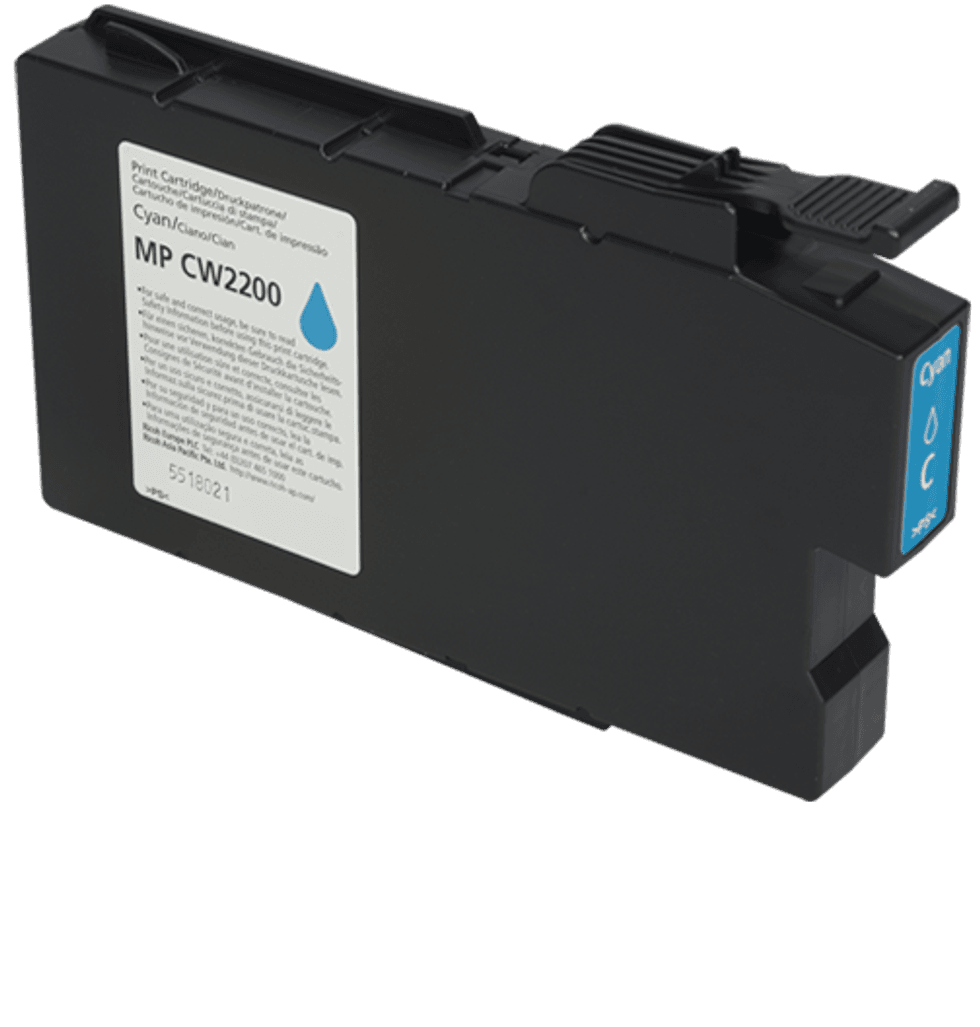 MP CW2200 Cyan Print Cartridge | Ricoh Latin America