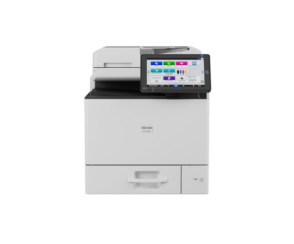 IM C401F Impressora multifuncional a laser a cores | Ricoh América Latina.