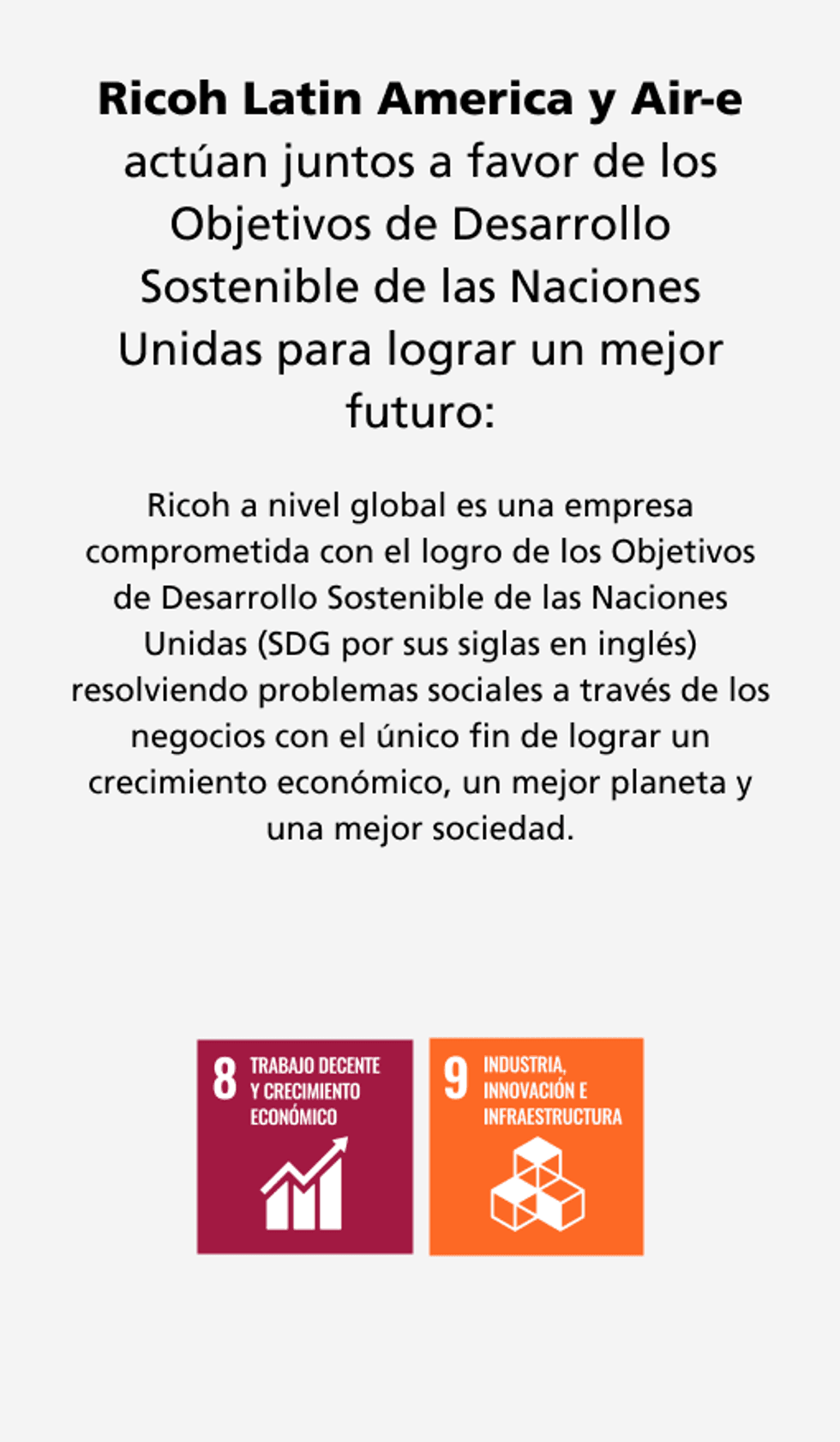 Air-e. Caso de éxito | Ricoh América Latina: Argentina