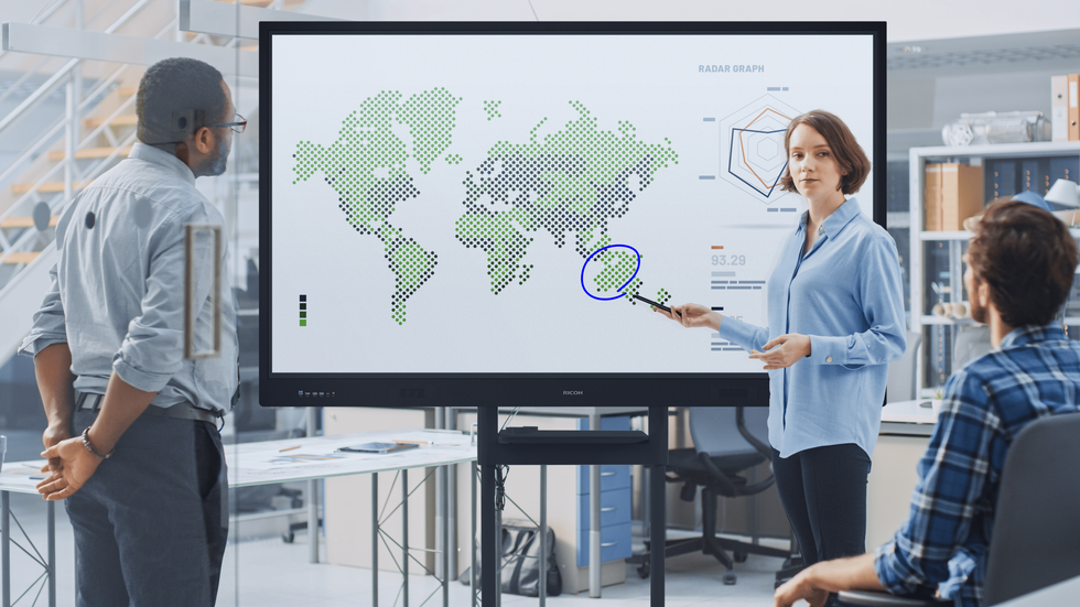 Pizarra Interactiva Ricoh A6510 | Ricoh América Latina ...