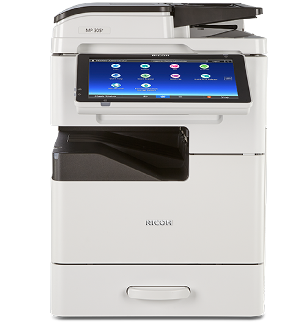 MP 305SPF Impressora Multifuncional Laser Preto e Branco | Ricoh ...