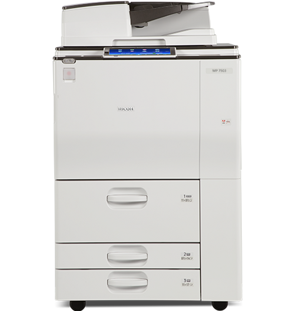 MP 7503 Black and White Laser Multifunction Printer | Ricoh MP 7503 Black and White Laser Multifunction Printer | Ricoh