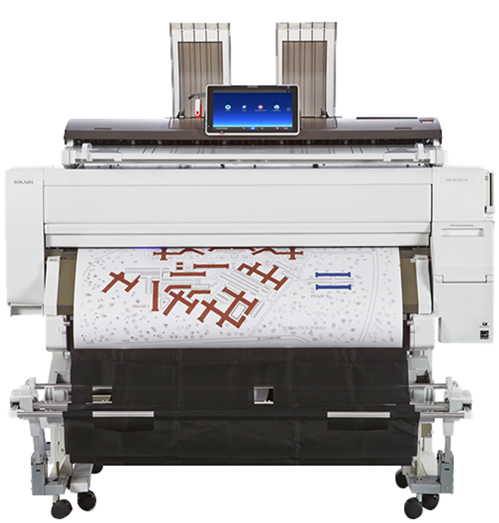 MP CW2201 Sistema de imágenes digitales a color de gran formato | Ricoh América Latina